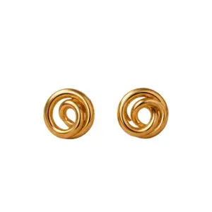 LILY FLO JEWELLERY Forever In Motion Bold Earrings - Gold