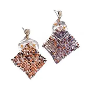 BABALOO JEWELRY Neutrals Suspended Pearl Earrings - Gold