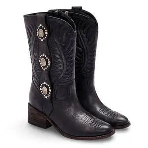 CLARA BARCELO Serendipity Leather Boots