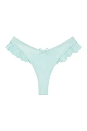 MONTCE Seafoam Silkie Kelly Bikini Bottom - Blue