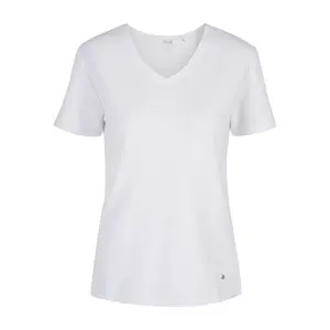 TIRILLM Star V-neck T-shirt - White