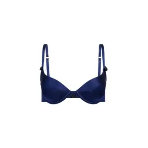 SCARLETT GASQUE Plunge Tallulah Bra Navy - Blue