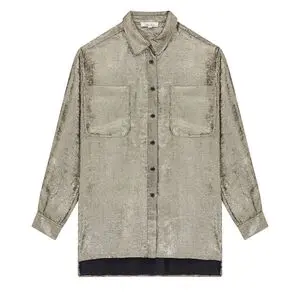 LITTLE LIES Luna Metallic Shirt