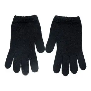 MAISON BOGOMIL Sparkly-knit Short Gloves - Black