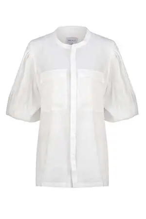 DREF Santorini Relaxed Shirt Ivory - White