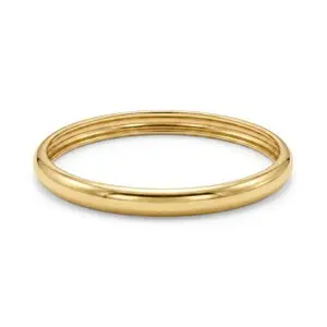 Zahav Jewelry 10k Solid 2mm Plain Stacking Ring - Gold