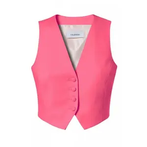 AGGI BY HALEWSKI Sylvia Barbie Suit Vest - Pink