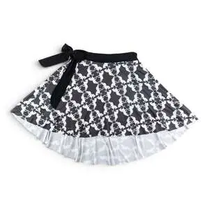 FORZA CAVALLO Mirror Horse Wrap Skirt - Black