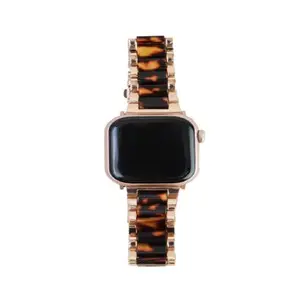 Saachi Tortoise Shell Apple Watch Band - Brown