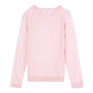BEL CASHMERE Chelsea Cashmere And Silk Light Sweater - Pink