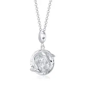 LILY CHARMED Sterling Pisces Zodiac Charm Necklace Star Sign Necklace - Silver