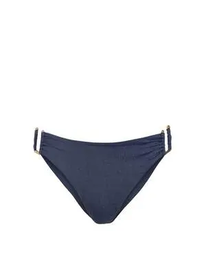 CHANGE OF SCENERY Layla Hipster Bottom In Indigo Twill - Blue