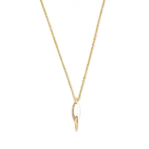 Grossé Gold / White Gold & Crystal Necklace, Series Link - Gold/white
