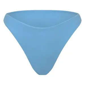 BLAKE SWIMWEAR Mid Bikini Bottom - Blue