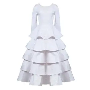 MATSOUR'I Wedding Dress-blouse Transformer Jacqueline - White