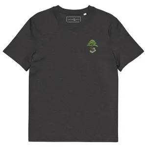 ANCHOR & CREW Organic Cotton Embroidered T-shirt - Black