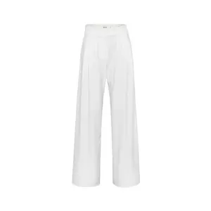 Sélone Nore Pleated Tailored Trousers - White