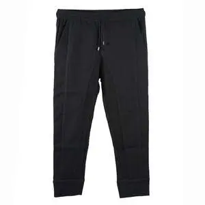 SMART AND JOY Tapered And Textured Pants - Black