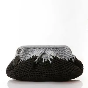 SPEIRA Vintage Style Clutch - Silver