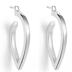 TOOLALLY Loop Earrings - Silver
