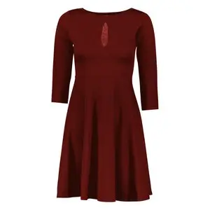 MARIANNE BY MARIE JORDANE Taylor Mini Dress Deep - Purple