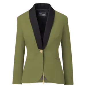 Layo G S Rebellious Stretch Blazer Olive - Green