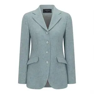 TRIONA Ocean Fiadh Irish Tweed Jacket - Blue