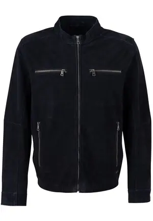 Mauritius Suede Leather Trucker Jacket Berat