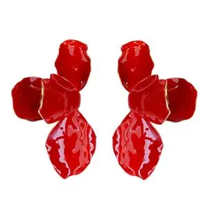 SMILLA BRAV Earrings Bloom - Red