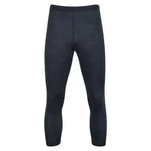 PAUL JAMES KNITWEAR Heavyweight Merino Activewear Zelios Thermal Bottoms Charcoal - Grey