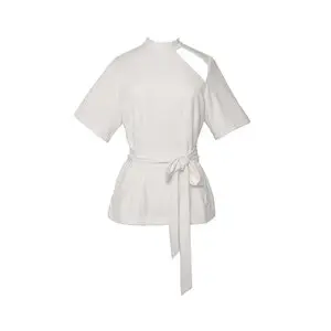 EMMA WALLACE Cheryl Top - White
