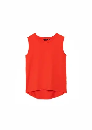 WEARTWO LONDON Sleeveless Crewneck Top