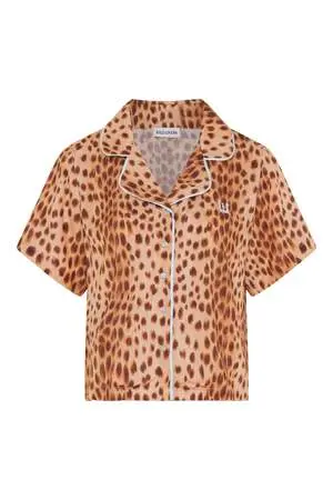 WILD LOVERS LONDON Lyra Pyjama Shirt - Brown