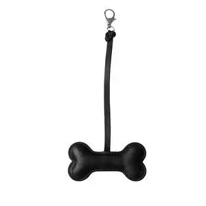 F3ROG BY RANA Dog Bone Keychain Black
