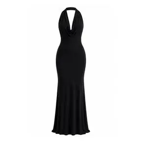 MAISON DE GALA Selene Noir Gown - Black