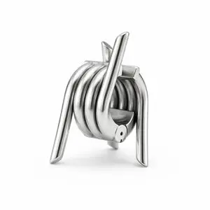 BORN IN EXILE Statet Barbwire Brass Ear Cuff Half Opening - Silver