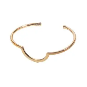 LES REINES The Crown Cuff Bracelet 24k Plated - Gold