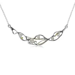 Isla Silver Brass Necklaces