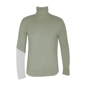 CARLTON JONES Bamboo Turtleneck Homme - Green