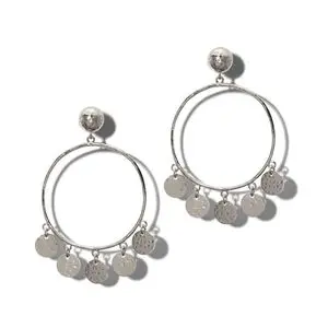 JAREDJAMIN Fortuna Chandelier Earrings - Silver