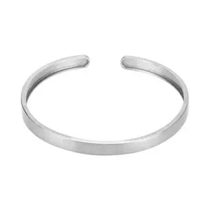 Coco & Kinney Ben Bangle In Silver