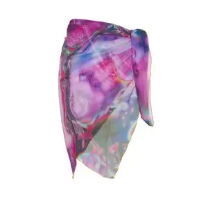PALOMA LIRA Three Way Punk Kiss Beach Wrap - Orange