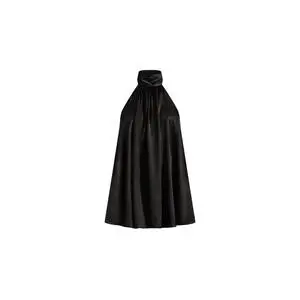 THE SOCIALITE OFFICIAL Vera Classic Halter Neck Dress - Black