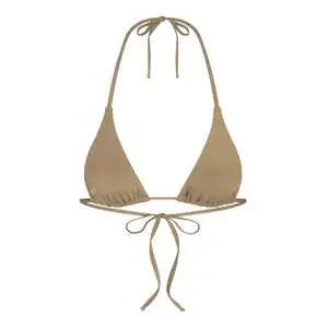 MARQUISE SWIM Bikini Top Canvas String Cappuccino - Brown