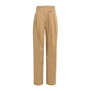 Sélone Veyra Pleated Trousers / Warm Camel - Brown