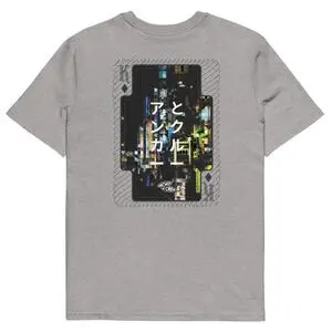 ANCHOR & CREW Anchor & Crew Heather Two Japan Gurafiku Organic Cotton T-Shirt Grey