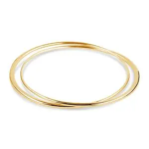 DINNY HALL Signature Double Bangle Gold