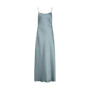 LILY AND LIONEL Roxy Spaghetti Strap Maxi Dress - Blue