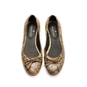 MARIANO SHOES Salema Flats Camel - Grey