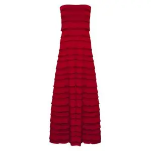 SACHA DRAKE Maddison Dress In Cherry - Red